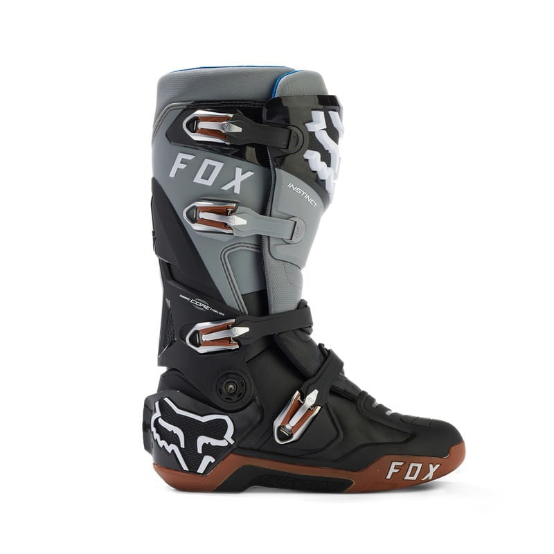 BUTY FOX INSTINCT BLACK/GREY - Sklep motocyklowy 4motos.pl